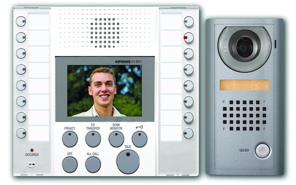 AX-8MV-W white master station | Security Info Watch