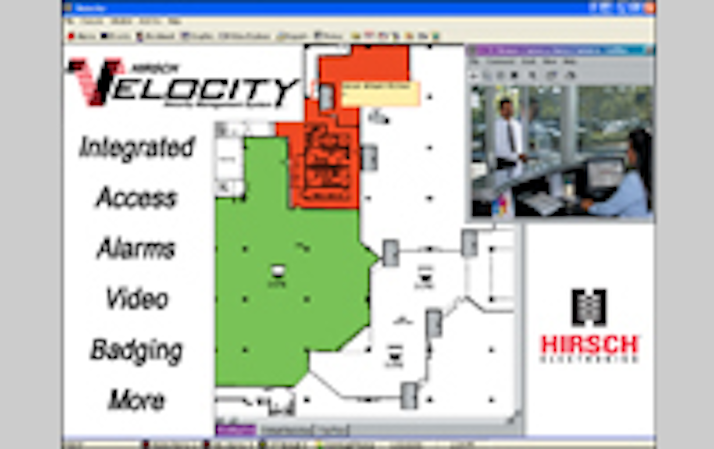 Velocity Security Management System From: Hirsch Electronics ...