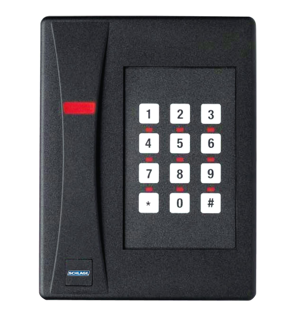 Schlage SXF2110P-K mid-range keypad/proximity card reader | Security ...