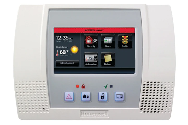Honeywell's LYNX Touch 5100 Alarm Panel From: Honeywell International ...