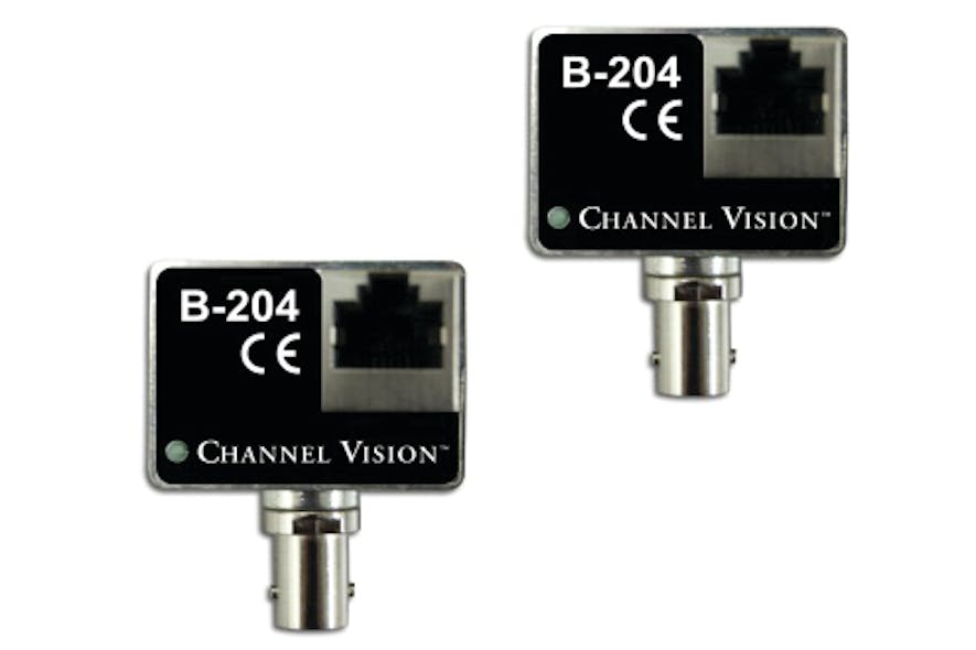 Channel’s Vision’s B-204 IP Camera Balun Over Coax Converter Kit ...