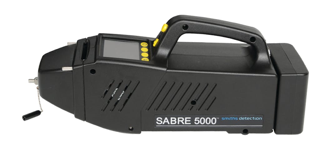 SABRE 5000 tri-mode detector from Smiths Detection | Security Info Watch