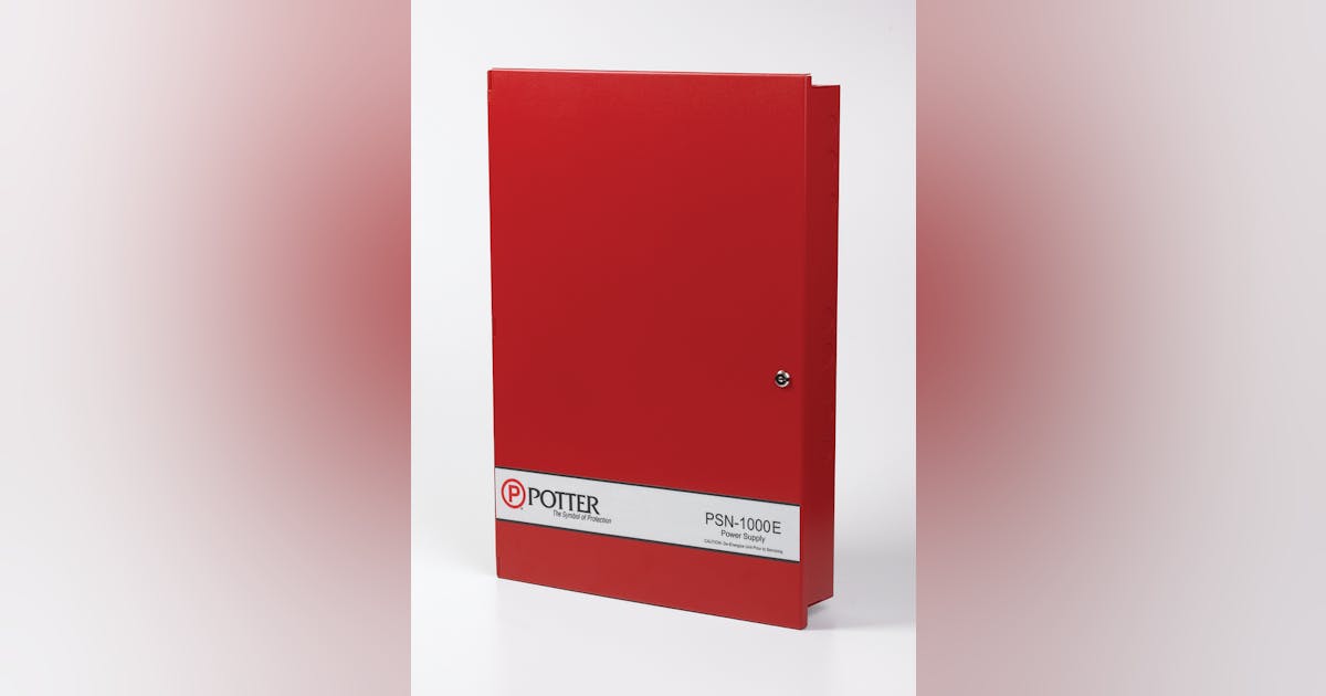 Potter’s PSN-1000E Intelligent Notification Power Expander | Security ... Potter’s PSN-1000E Intelligent Notification Power Expander | Security ...
