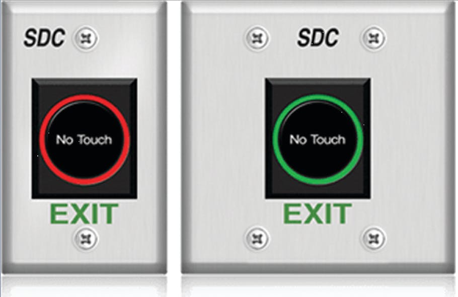 474 Sanitary Touchless Exit Switch from SDC | Security Info Watch