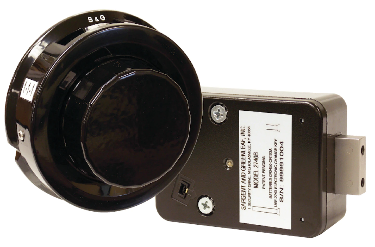 Sargent and Greenleaf’s (S&G) 2740B Electromechanical Combination Lock ...