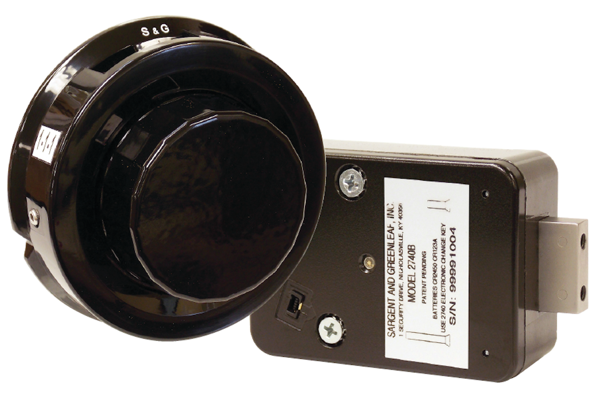 Sargent and Greenleaf’s (S&G) 2740B Electromechanical Combination Lock ...