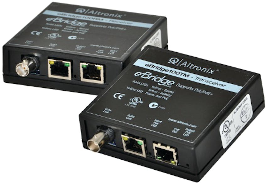 Altronix’s eBridge100RMT Ethernet-over-Coax/CAT5e Adapters Kits ...