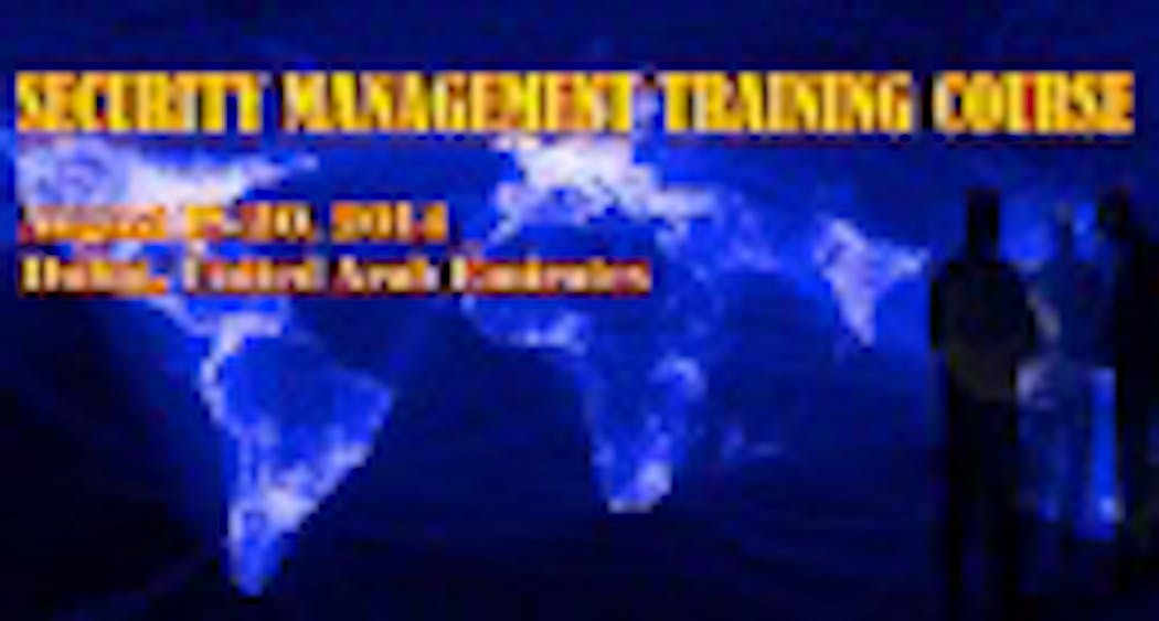 Security Management Training Course | Security Info Watch