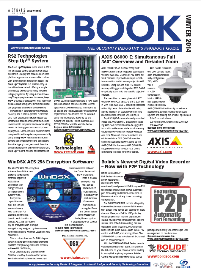 The BIG BOOK - Winter 2014 | Security Info Watch