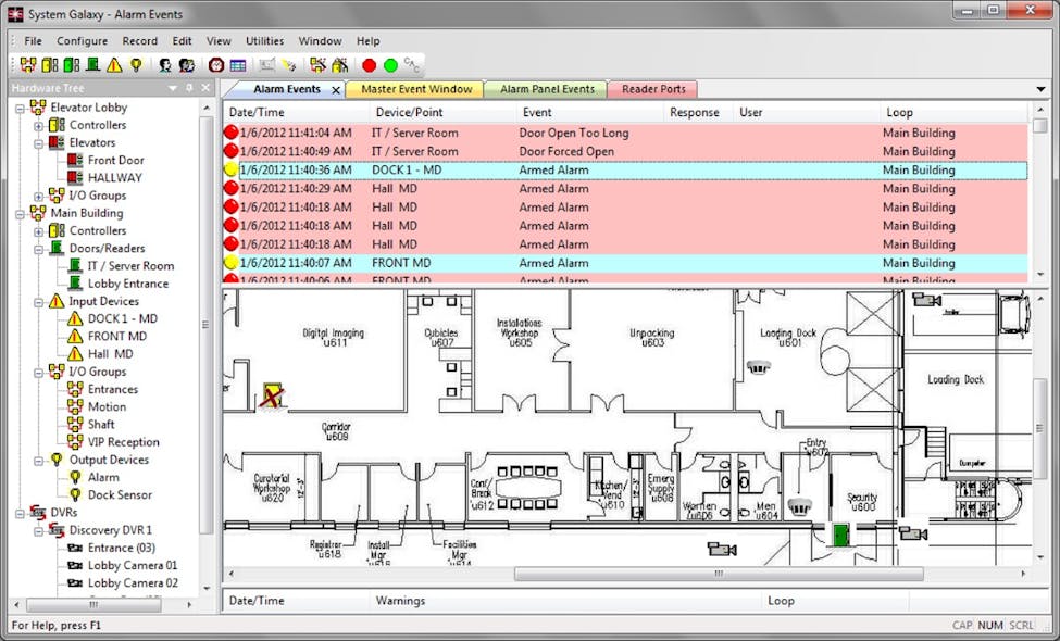 System Galaxy access control platform enhancements deliver greater control and situational ...