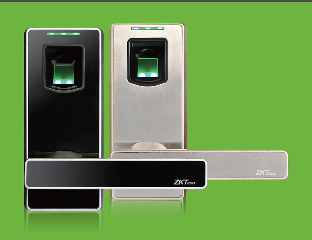 ZKAccess ML10-B biometric fingerprint door lock | Security Info Watch