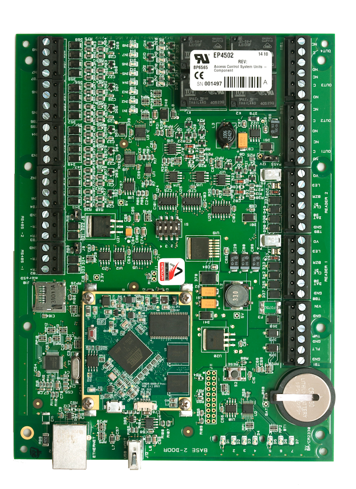 Mercury Security's EP4502 intelligent controller From: Mercury Security ...