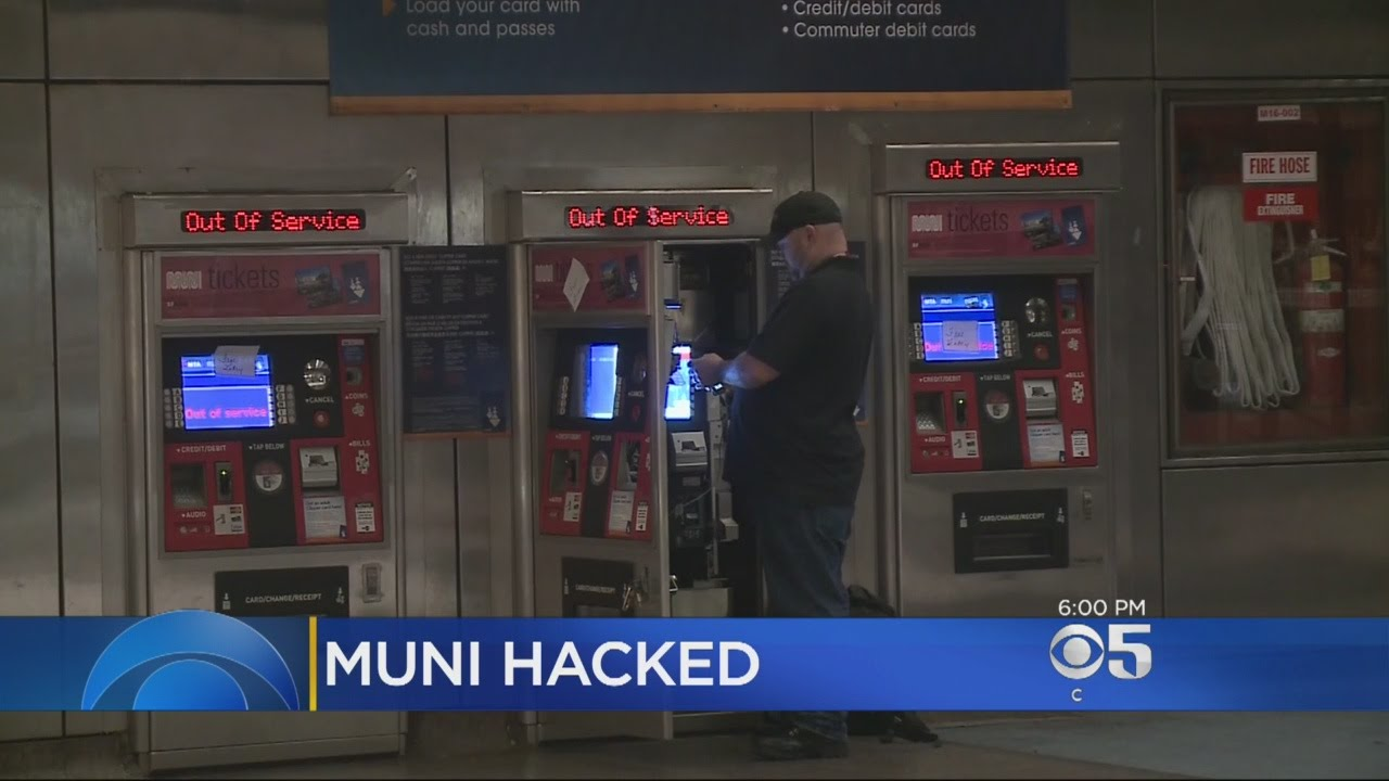 Video: Cyber attackers hack San Francisco transit system | Security ...