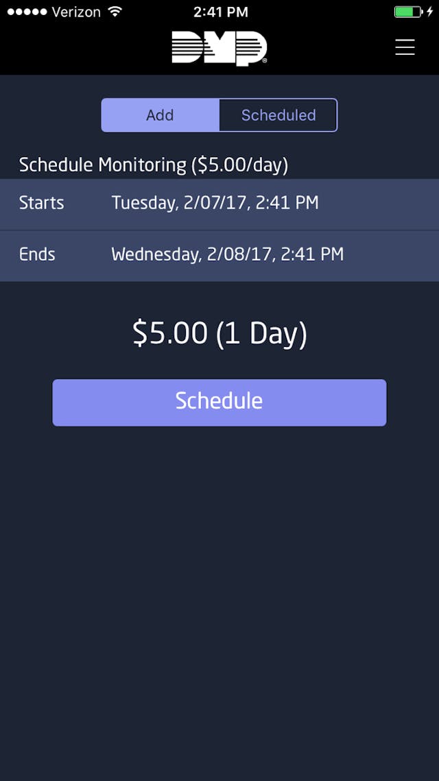 OnDemand Monitoring via DMP's Virtual Keypad | Security Info Watch