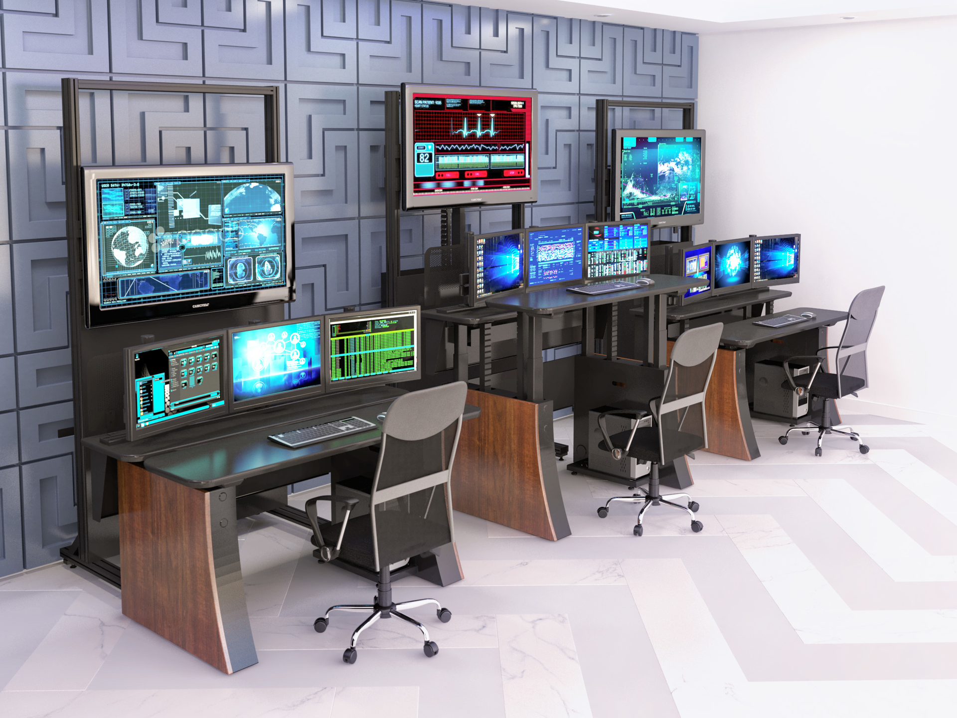 Winsted's Impulse Linear Dual Sit/Stand Consoles | Security Info Watch