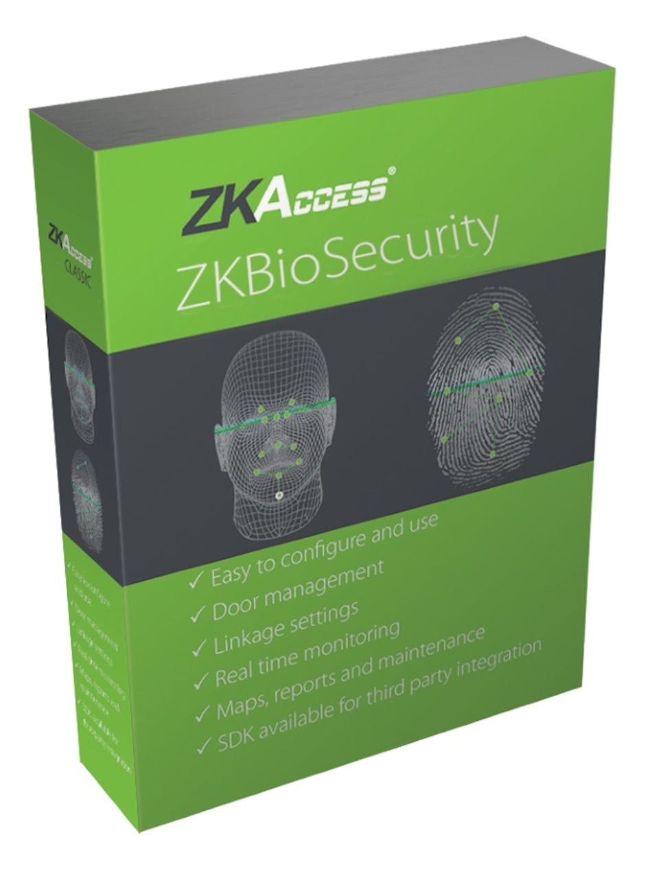 ZKAccess' ZKBioSecurity3.0 All-in-One Security Software | Security Info ...