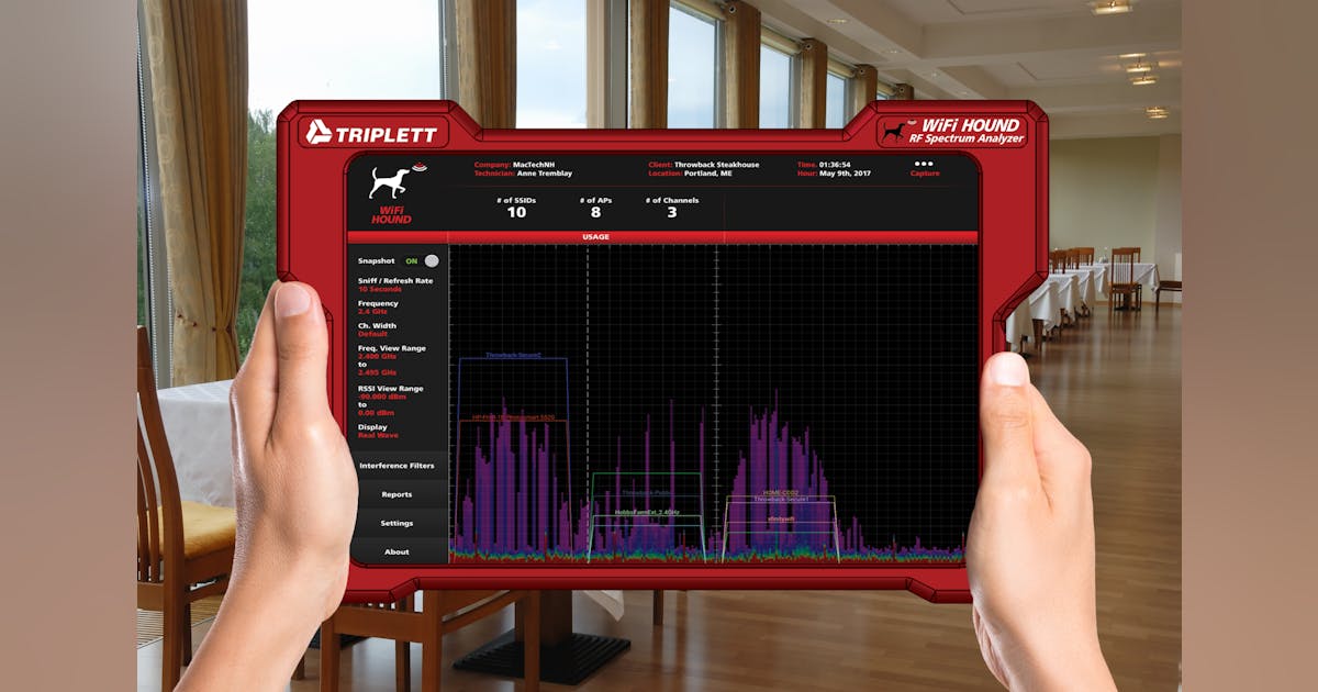 Wifi Hound Spectrum Analyzer From Triplett Security Info Watch