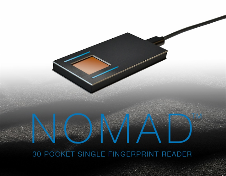 Crossmatch's NOMAD 30 Pocket Fingerprint Reader From: Crossmatch ...
