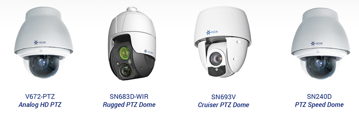 PTZ Dome Cameras from Vicon From: Vicon Industries Inc. | Security Info ...