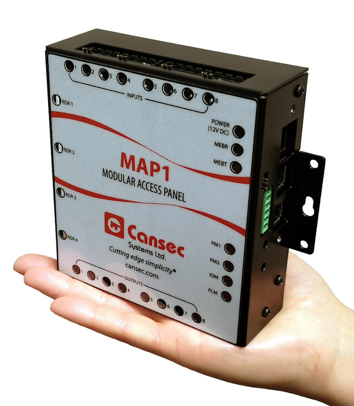 Cansec's MAP1 Modular Access Panel From: Cansec Systems Ltd | Security ...
