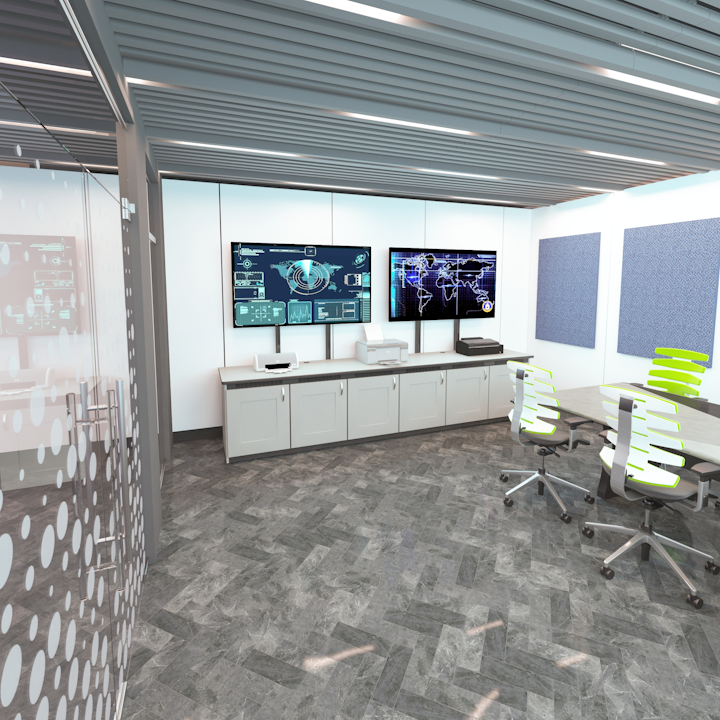 Winsted's Paramount technology credenza From: Winsted Corporation ...