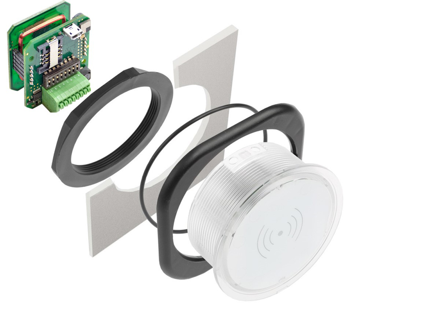 TWN4 Palon Compact RFID Reader Module and Panel Mount from ELATEC From ...