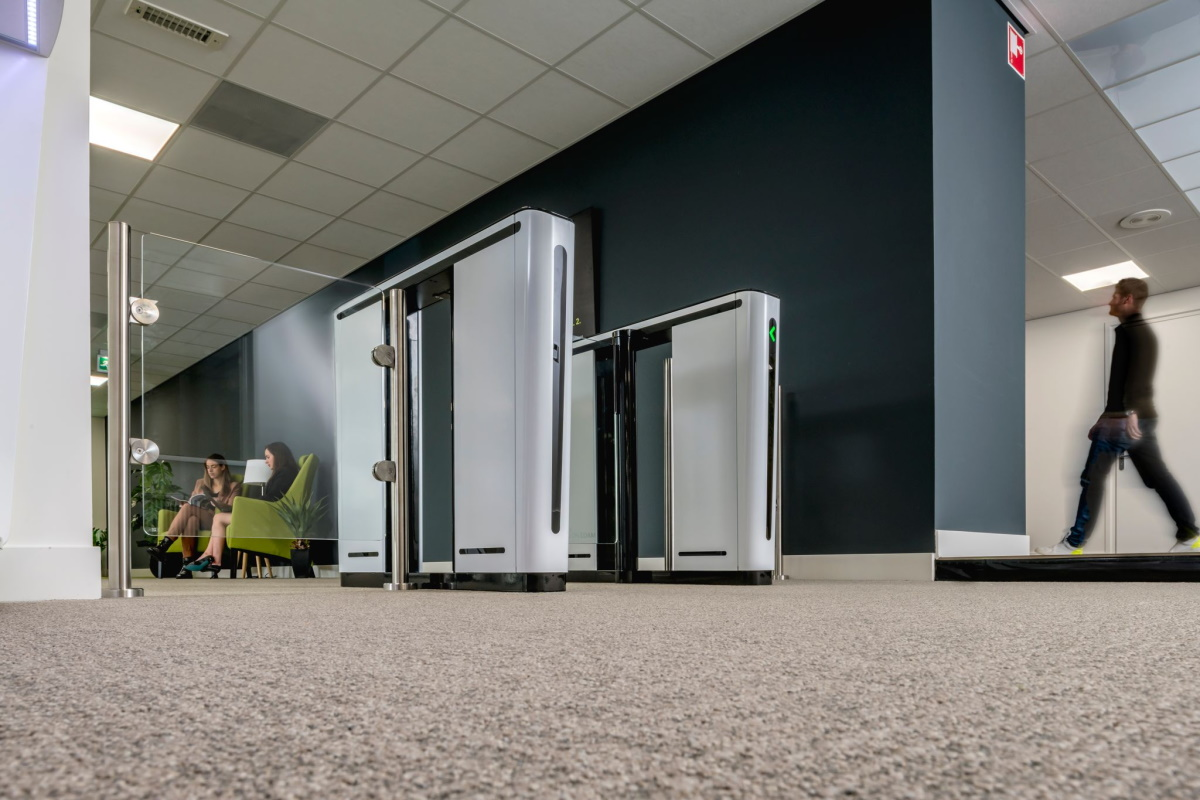 Boon Edam's Speedlane Compact Optical Turnstile From: Boon Edam, Inc ...