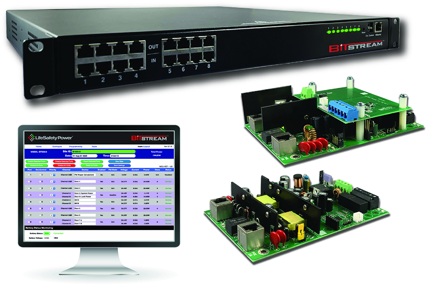 LifeSafety Power BiTSTREAM High Power PoE Solutions for Access Control ...