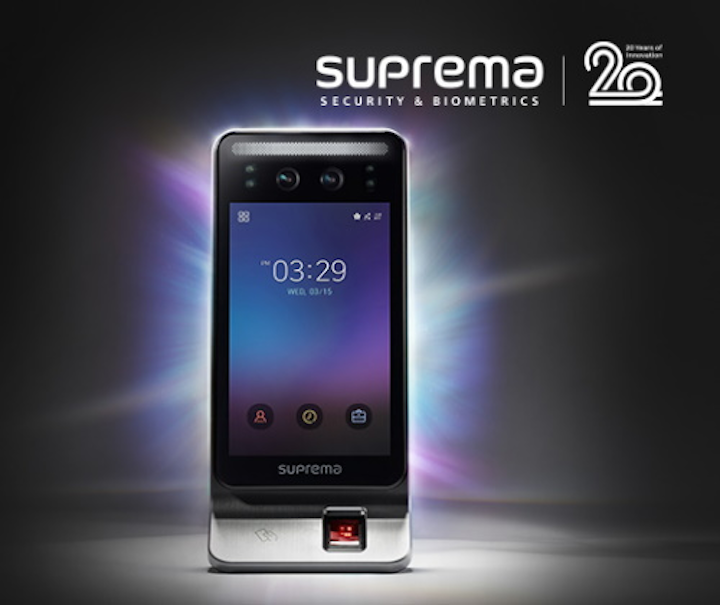 Suprema FaceStation F2 Multimodal Biometric Terminal From: Suprema ...