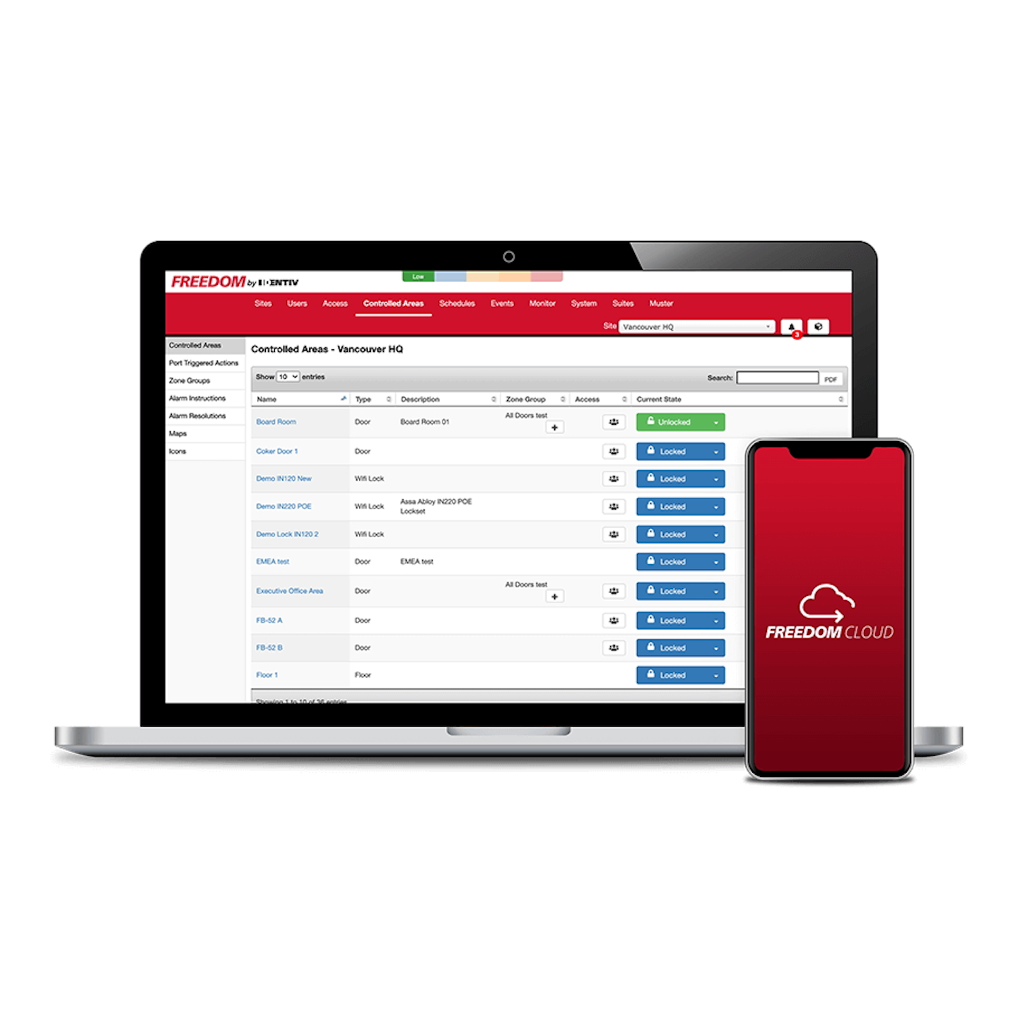 Identiv’s Freedom Access Control as a Service Platform From: Identiv ...