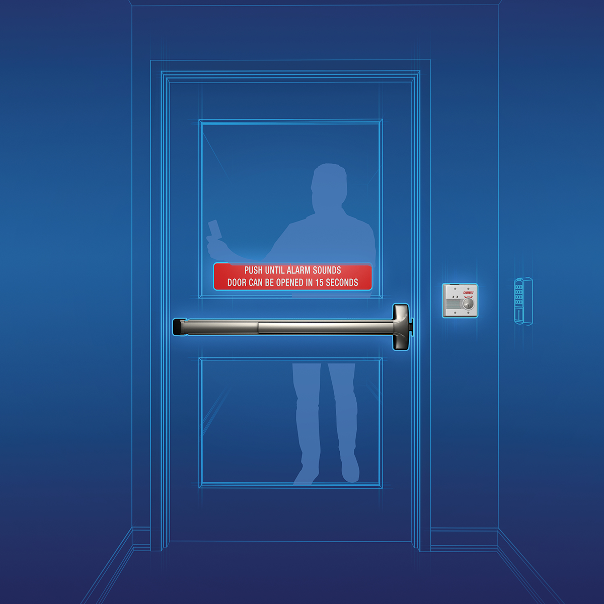 Detex Advantex Delayed Egress with Latch Retraction (EE ER) From: Detex ...