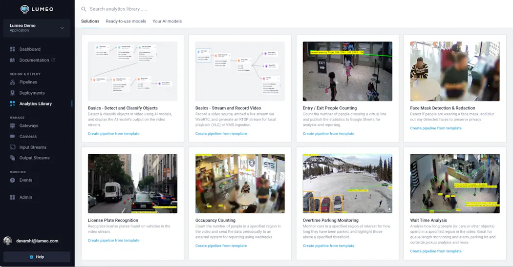 Lumeo looks to turn video analytics into a commodity | Security Info Watch