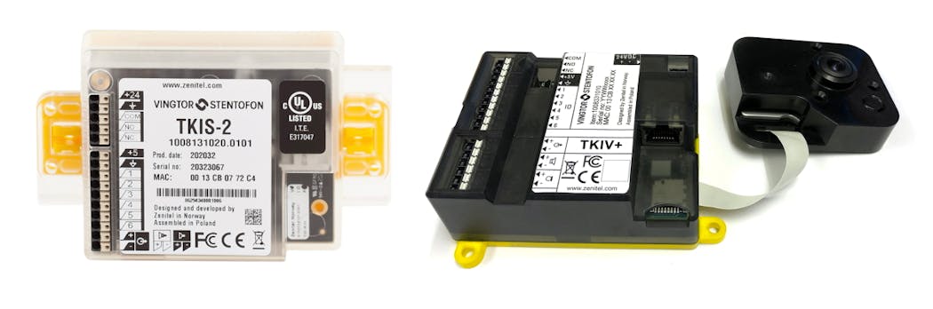 Zentiel's TKIV+ Turbine Compact Intercom Video Kit (TKIV+) and VoIP Intercom Module (TKIS-2 ...