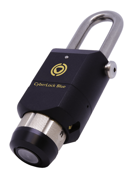 Cyberlock Blue Padlock | Security Info Watch