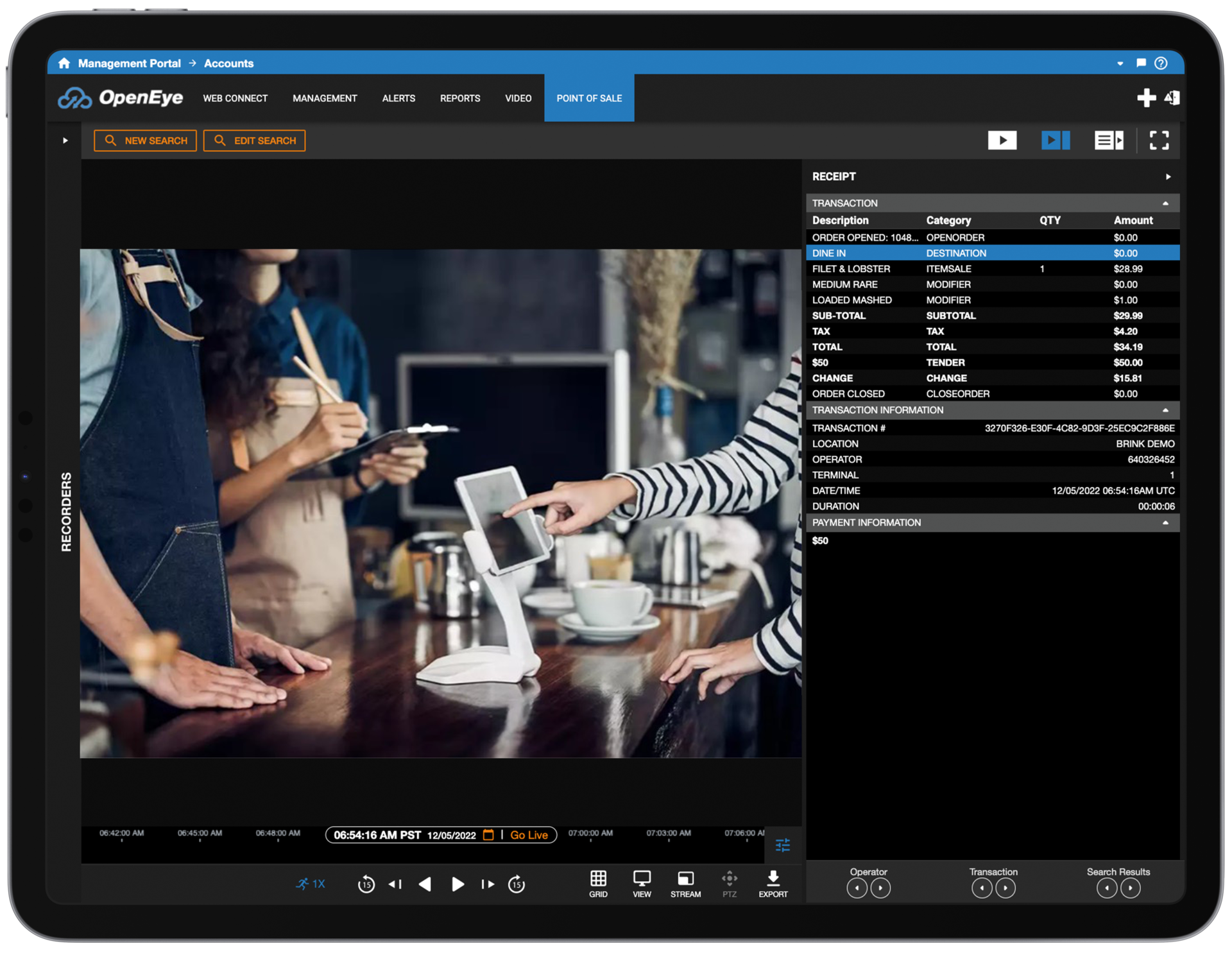 POS Connect from OpenEye | Security Info Watch