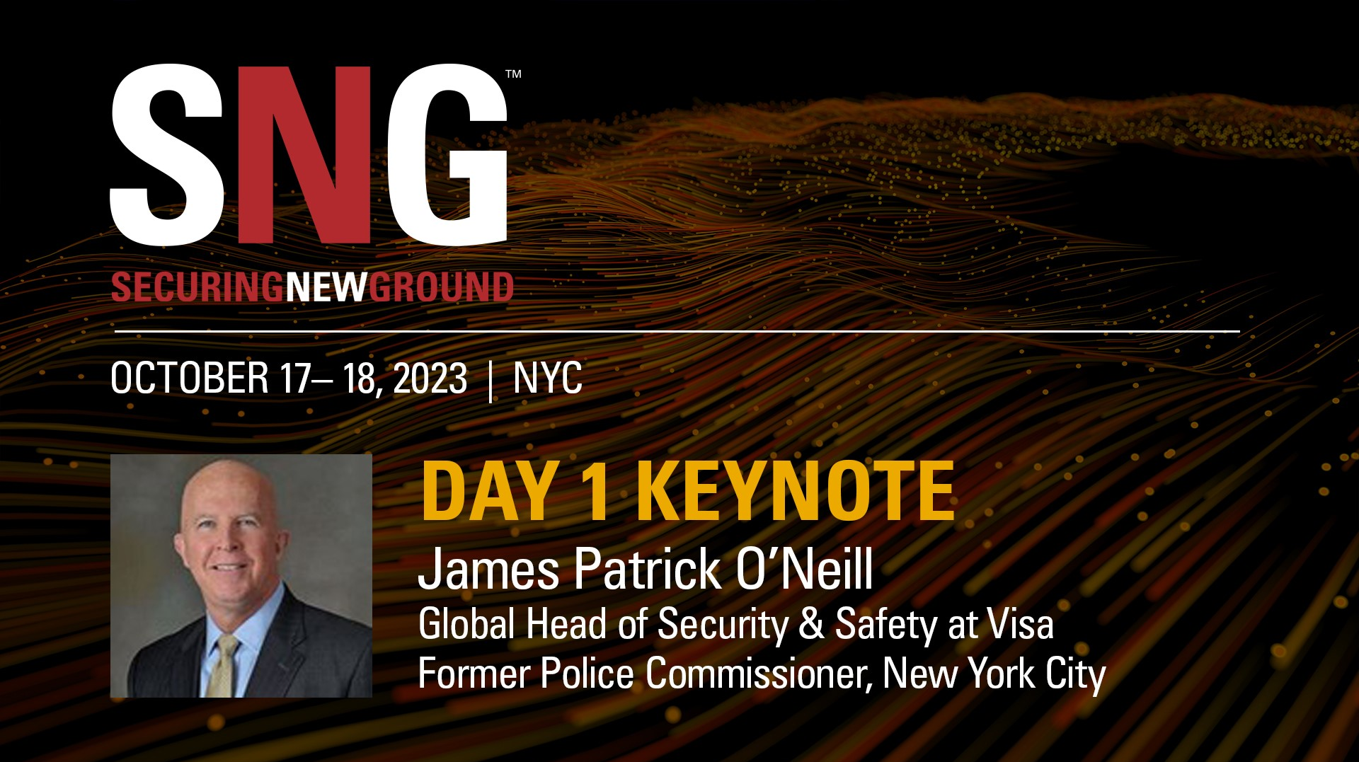 SNG keynote announced: James O'Neill to take the stage | Security Info ...