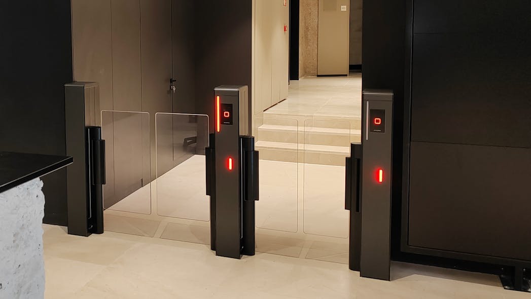 Alvarado Argus V60 Optical Turnstile from dormakaba | Security Info Watch
