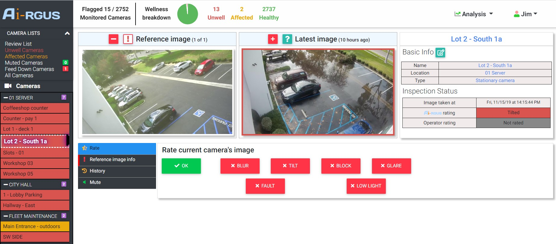 Ai-RGUS AI-Based Video Camera Maintenance Software | SecurityInfoWatch