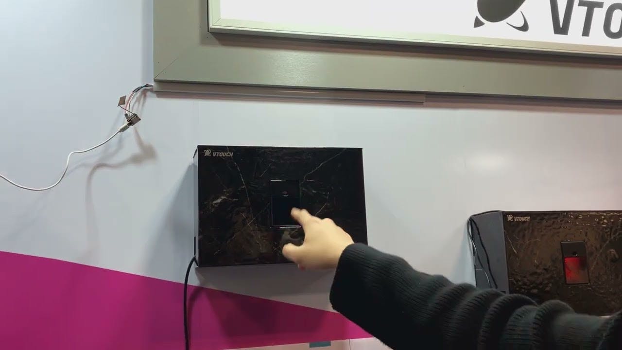 Check out this holo pushbutton from VTouch | SecurityInfoWatch