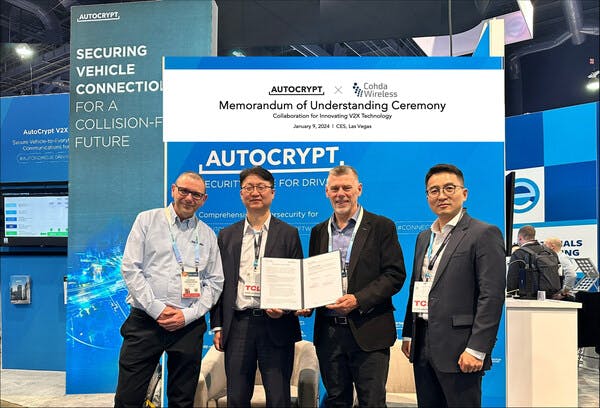Autocrypt, Cohda Wireless sign MOU at CES 2024 to collaborate on ...