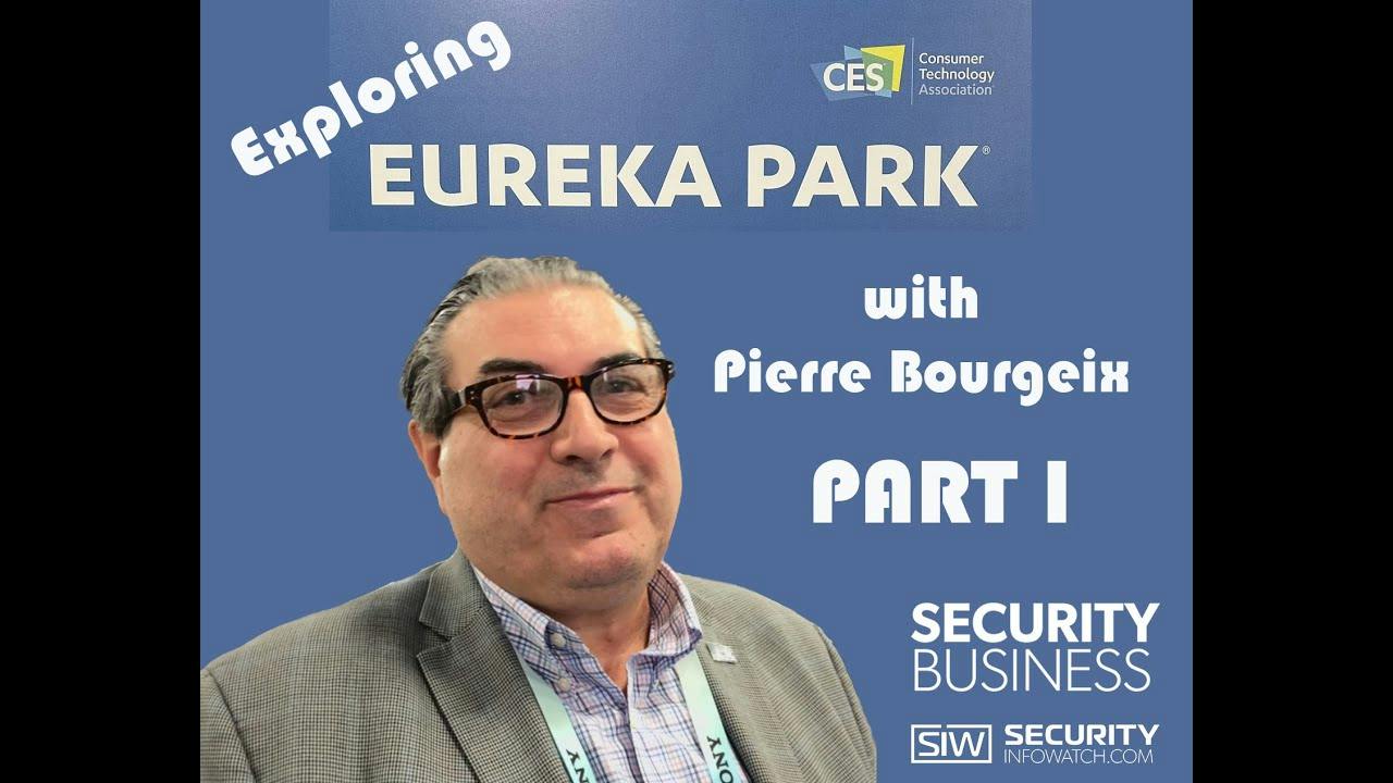 Exploring Eureka Park at CES 2024 with security consultant Pierre ...