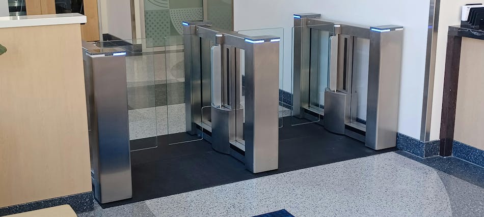 ES9000 optical turnstile by Designed Security Inc. (DSI) | Security ...