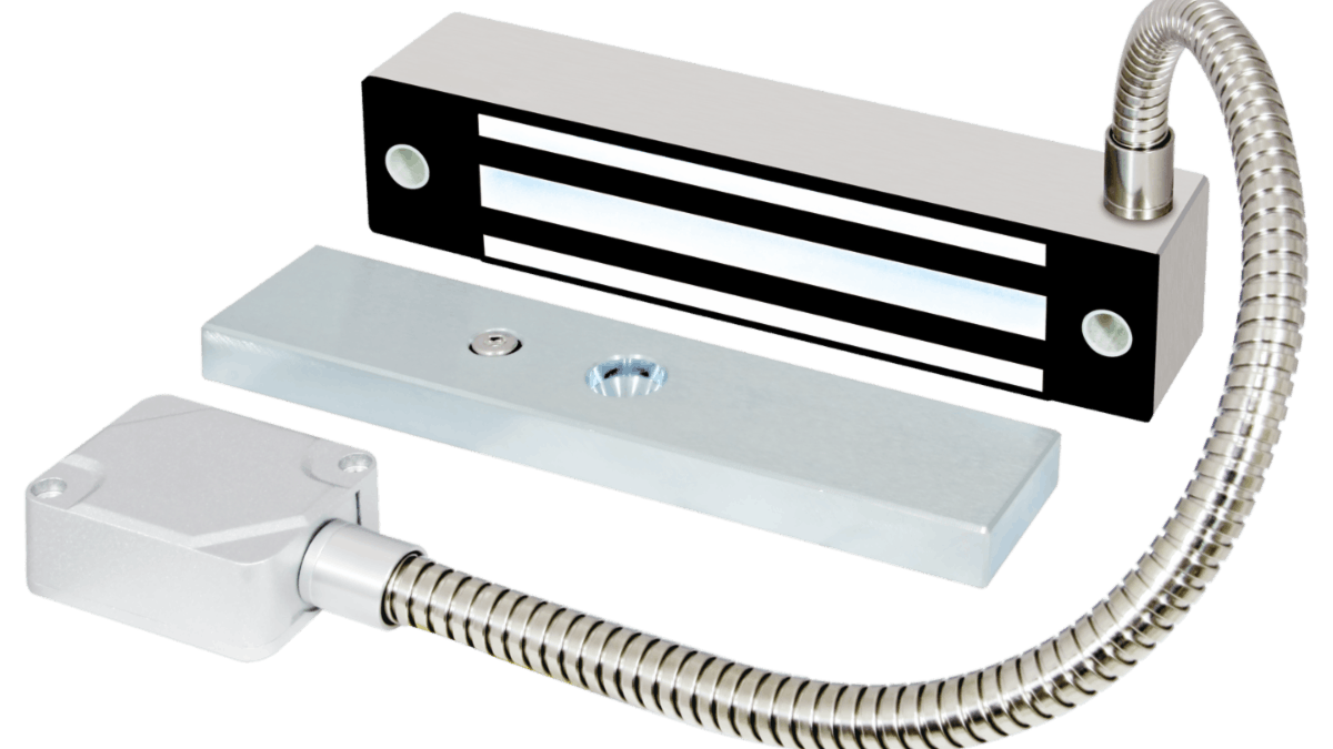 SECO-LARM Electromagnetic Gate Locks with Armored Door Cord | Security ...
