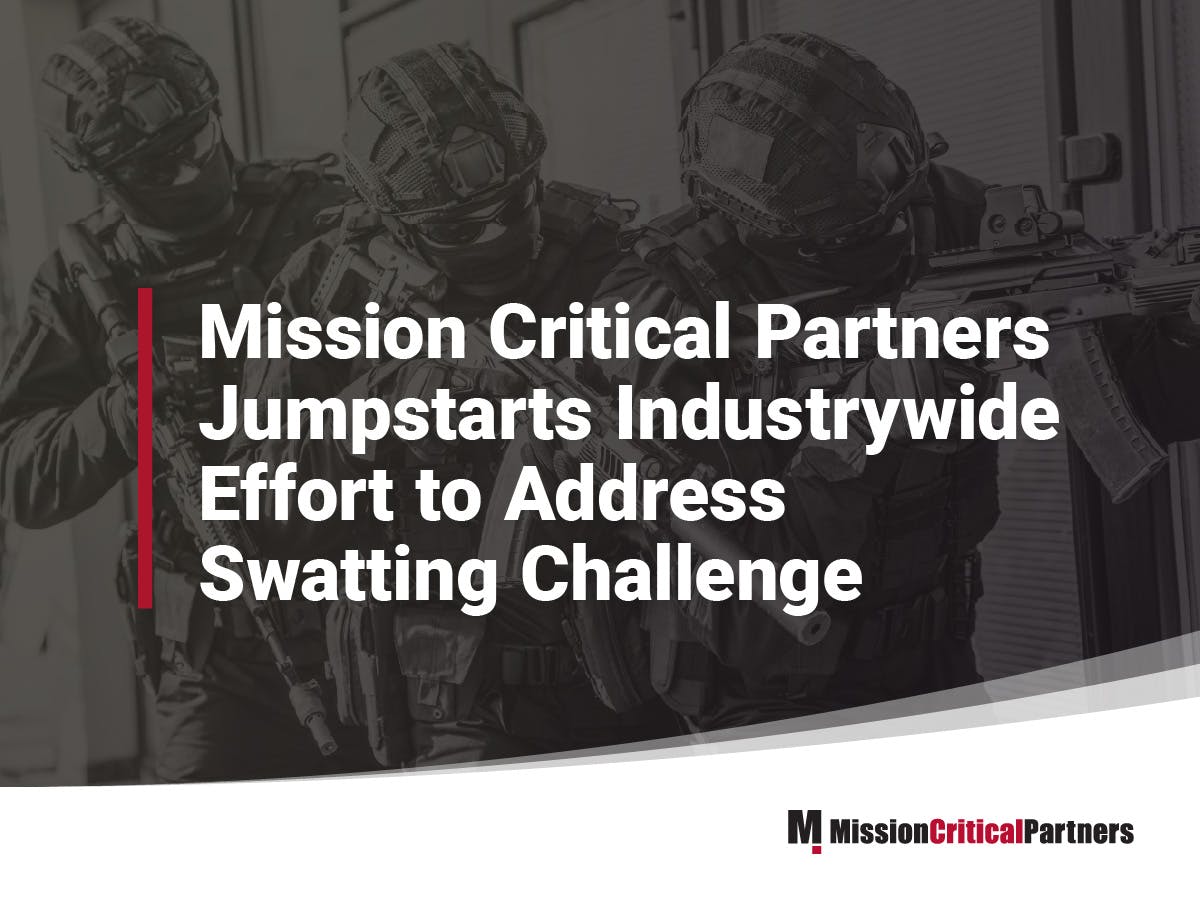 Mission Critical Partners jumpstarts industrywide effort to address ...