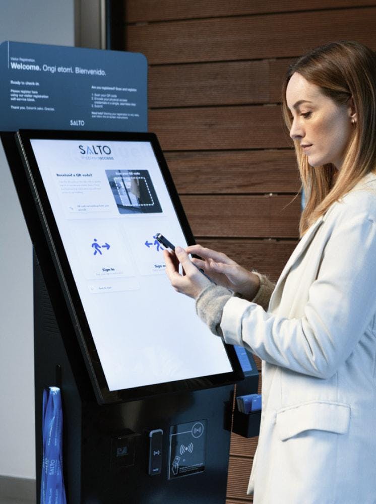 Salto BlueEntrance Space ID Visitor Management | Security Info Watch