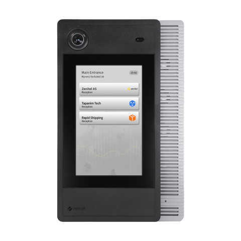 Zenitel Display and Slim Door Intercoms | SecurityInfoWatch